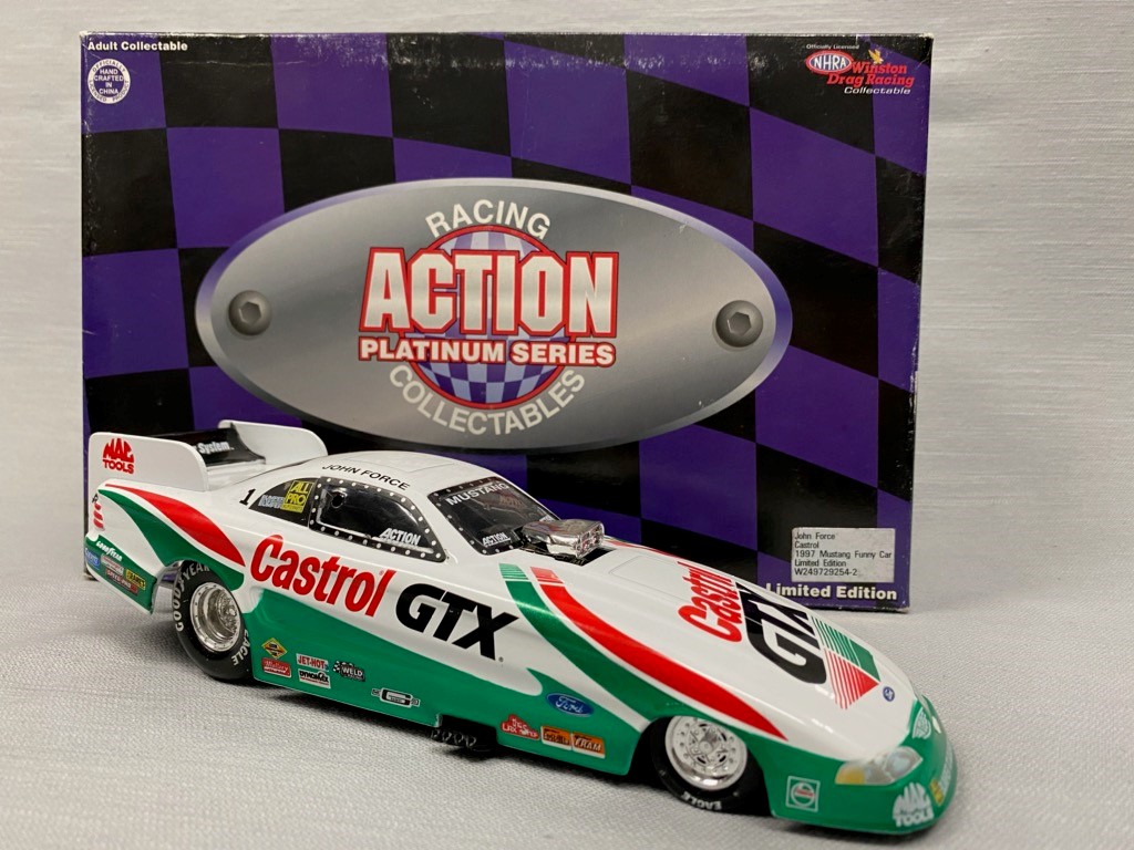 Action Racing Collectibles NHRA John Force 1:32 1997 Mustang Funny Car ...